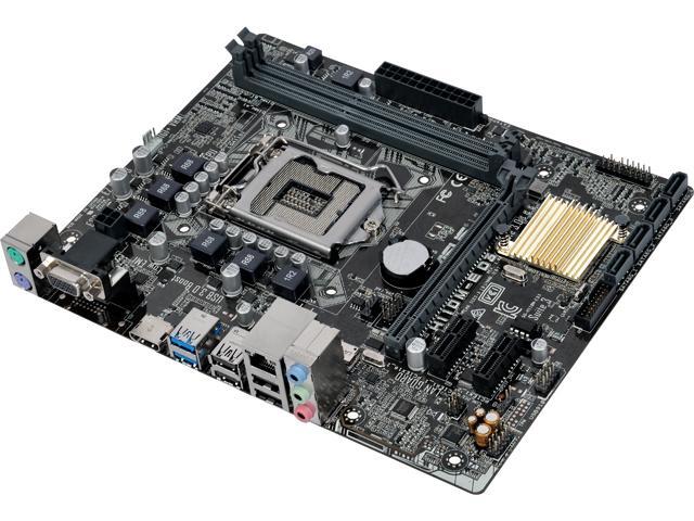 ASUS H110M-E D3 LGA 1151 Intel H110 HDMI SATA 6Gb/s USB 3.0 uATX Intel Motherboard - Newegg.com