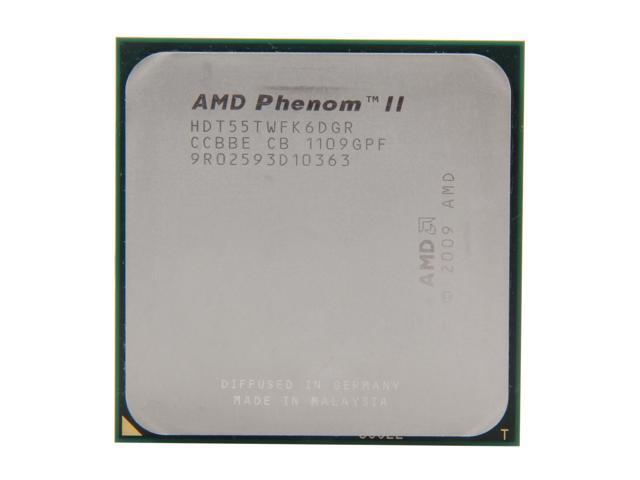 AMD Phenom II X6 1055T Thuban 6-Core 2.8GHz (3.3GHz Turbo Boost) Socket ...