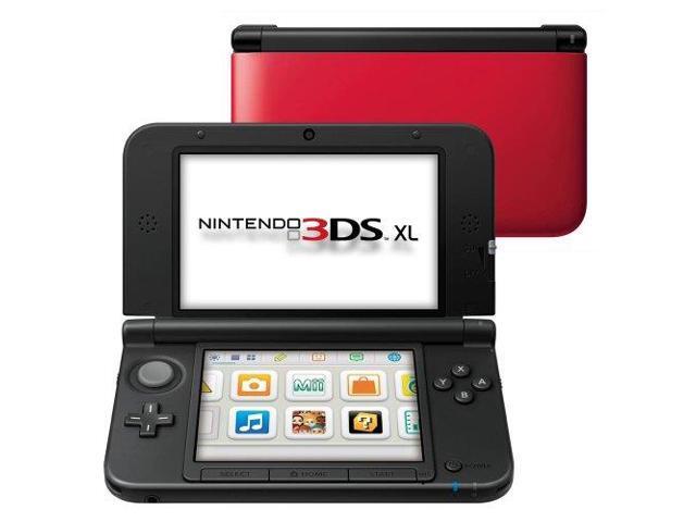 Nintendo 3DS XL Red/Black - Newegg.com