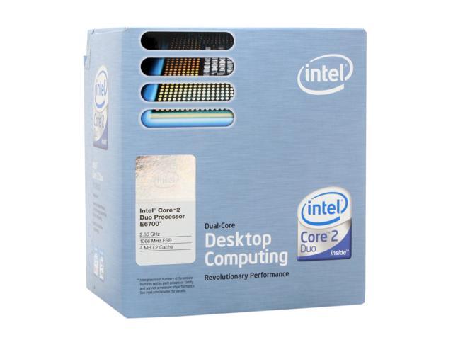 Intel Core 2 Duo E6700 Conroe Dual-Core 2.66 GHz LGA 775 65W ...