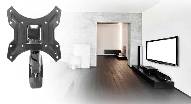 Pyle 26" To 37" Aluminum Flat Panel Ultra-Thin TV Wall Mount ...