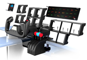 Saitek - Pro Fight Rudder Pedals Controller Flight Simulator