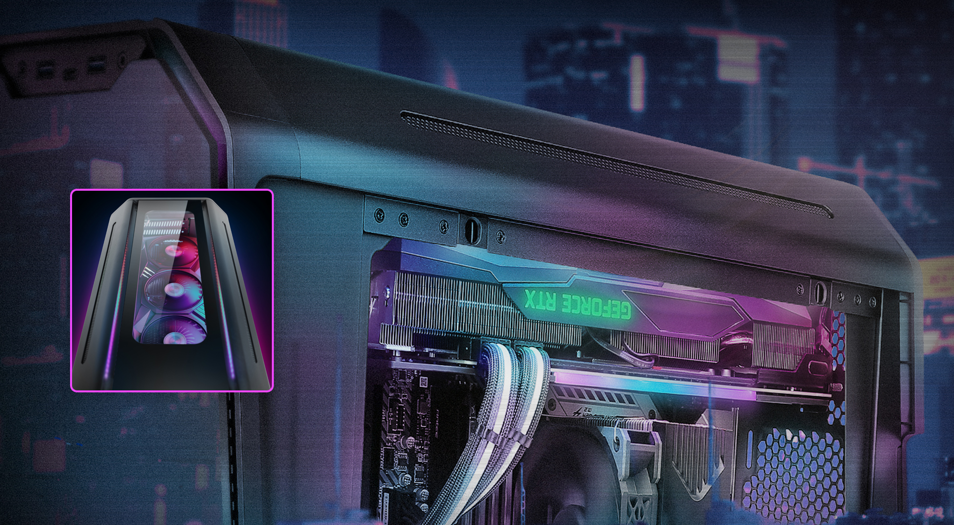 Antec Dark Cube, Dual Front Panels Included, Slide-Open Case Structure ...