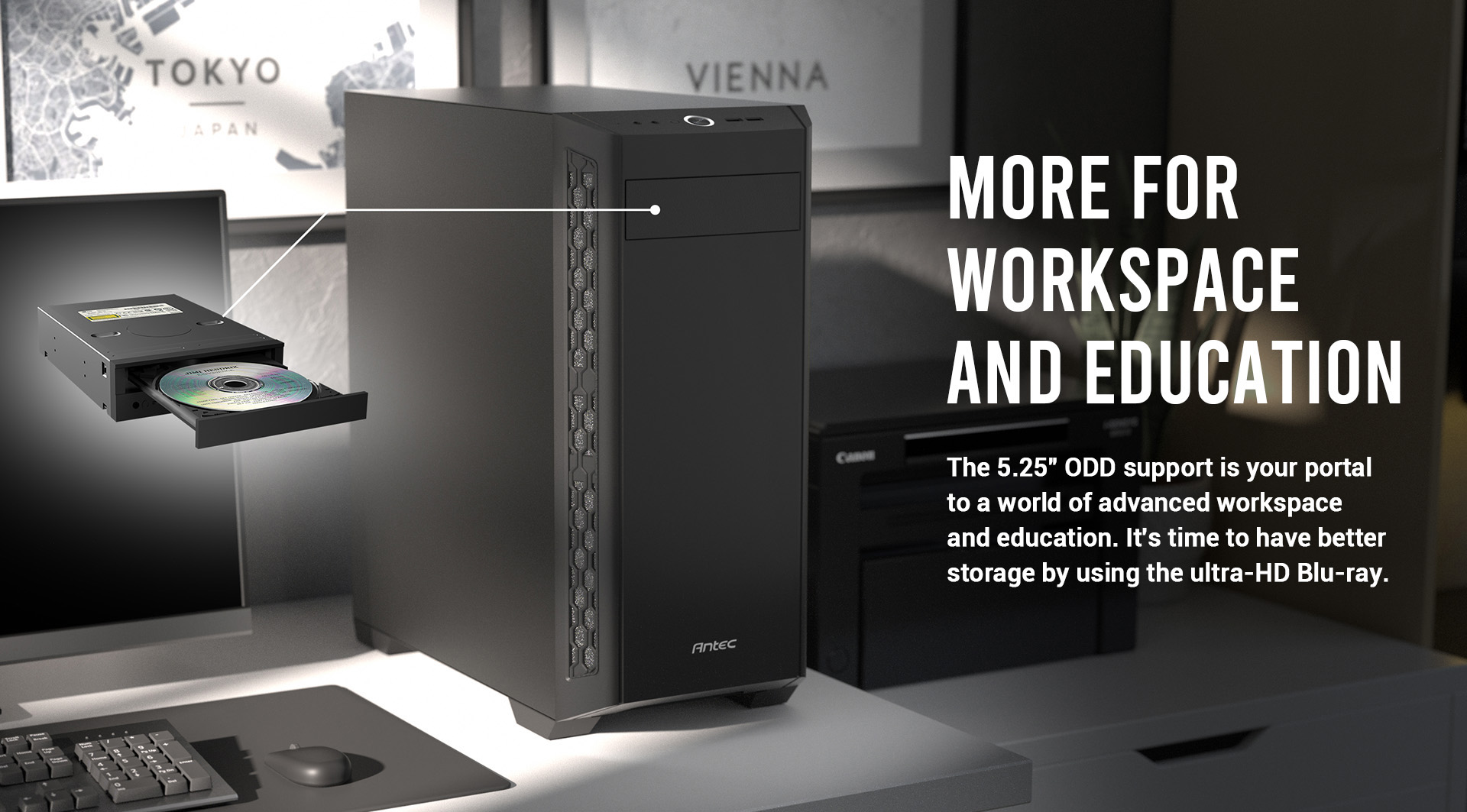 Antec Performance Series P7 Neo, Enhanced Front Air Intakes, 3 x 120mm ...