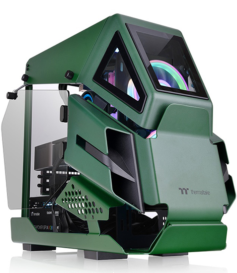 Thermaltake AH T200 CA-1R4-00SCWN-00 Racing Green Computer Case - Newegg.ca