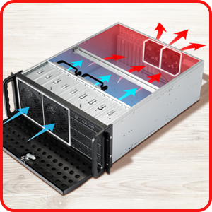 Rosewill RSV-R4000U 4U Server Chassis Rackmount Case | 8 3.5" HDD Bays ...