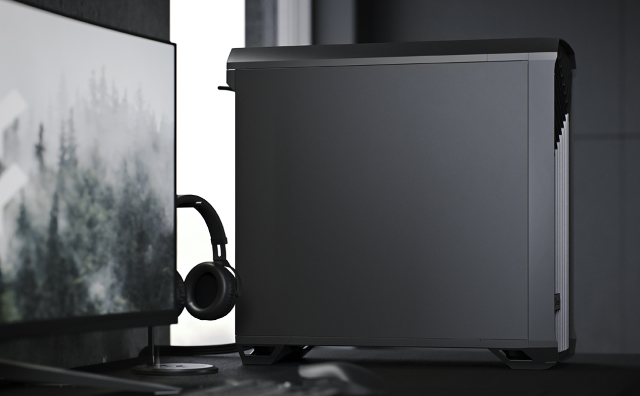 Fractal Design Torrent E-ATX Black Solid High-Airflow Mid Tower ...