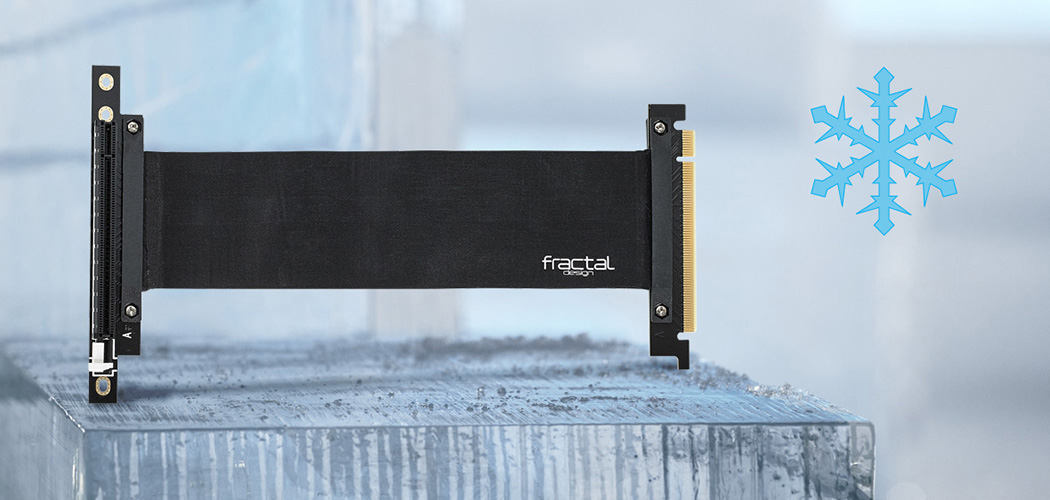 Fractal Design Flex VRC-25 PCIE x16 Extender and Vertical GPU Riser ...