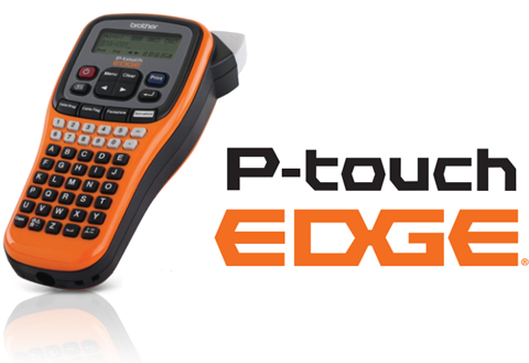 Brothers PT-E100 Industrial P-touch EDGE Family Handheld Labeling ...