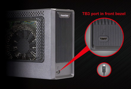 PowerColor Mini - Thunderbolt 3 eGFX Enclosure for macOS Mojave ...