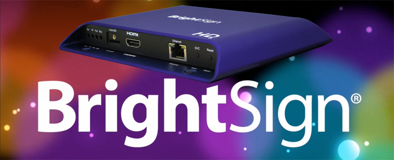 BrightSign HD223 HD Series Standard I/O Digital Signage Network Media ...