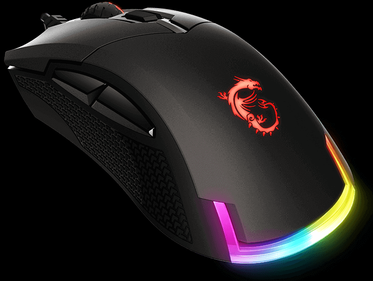 MSI Clutch GM50 Black Wired Optical Gaming Mice - Newegg.com