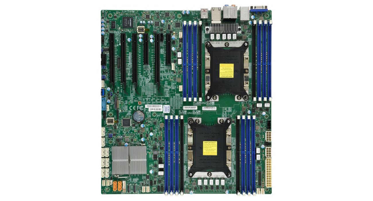 SuperMicro GPU 7039A-i DUAL LGA 3647 DDR4 1200W 2 x 1GB LAN PSU ...