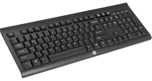 HP K2500 E5E77AA#ABA Black RF Wireless Keyboard - Newegg.com