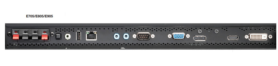 NEC E905-AVT2 90" LED Backlit Commercial-Grade Display with Integrated ...