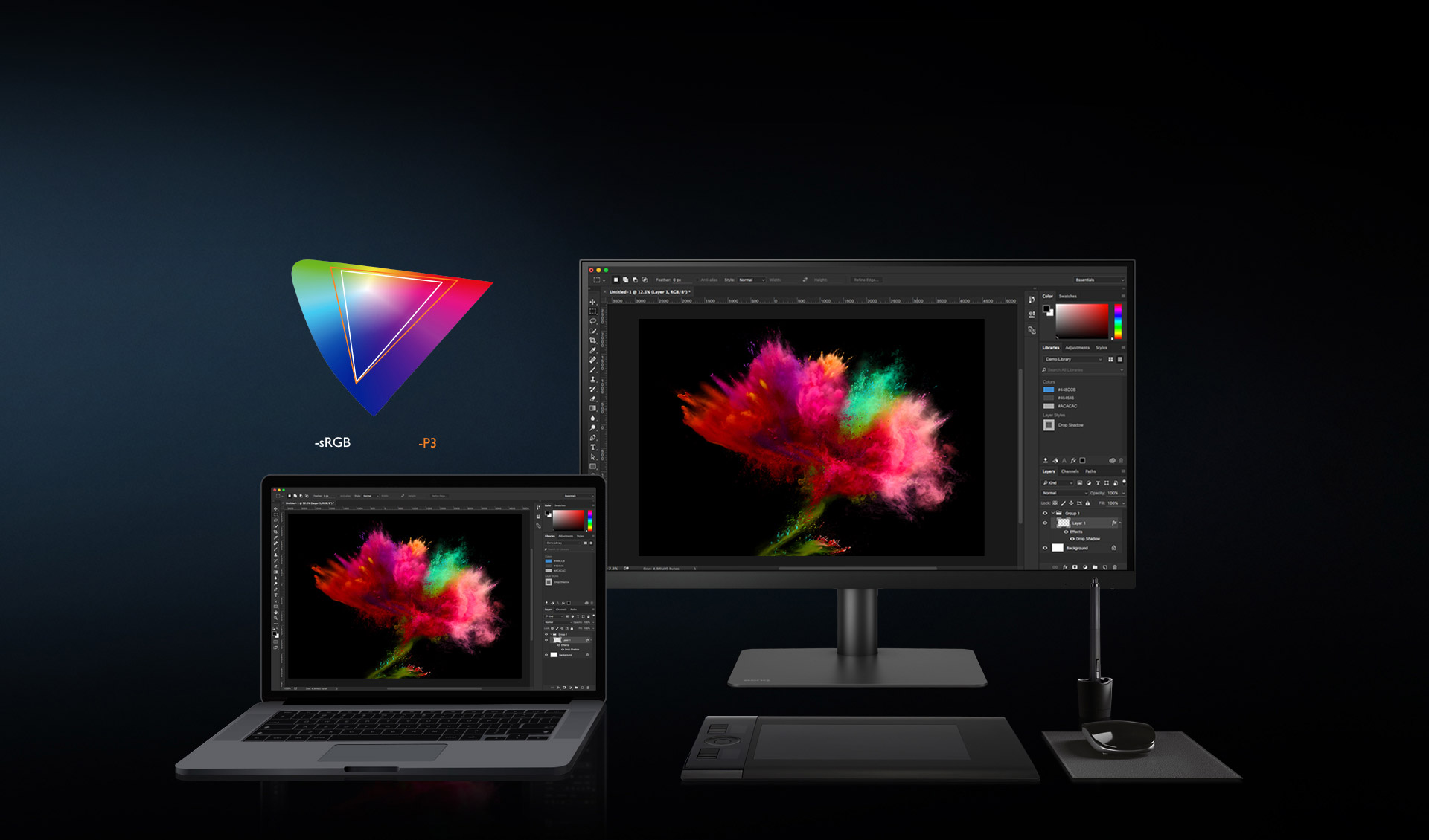 BenQ DesignVue Designer PD2720U Black/Grey 27" 5ms (GTG) Widescreen LED ...