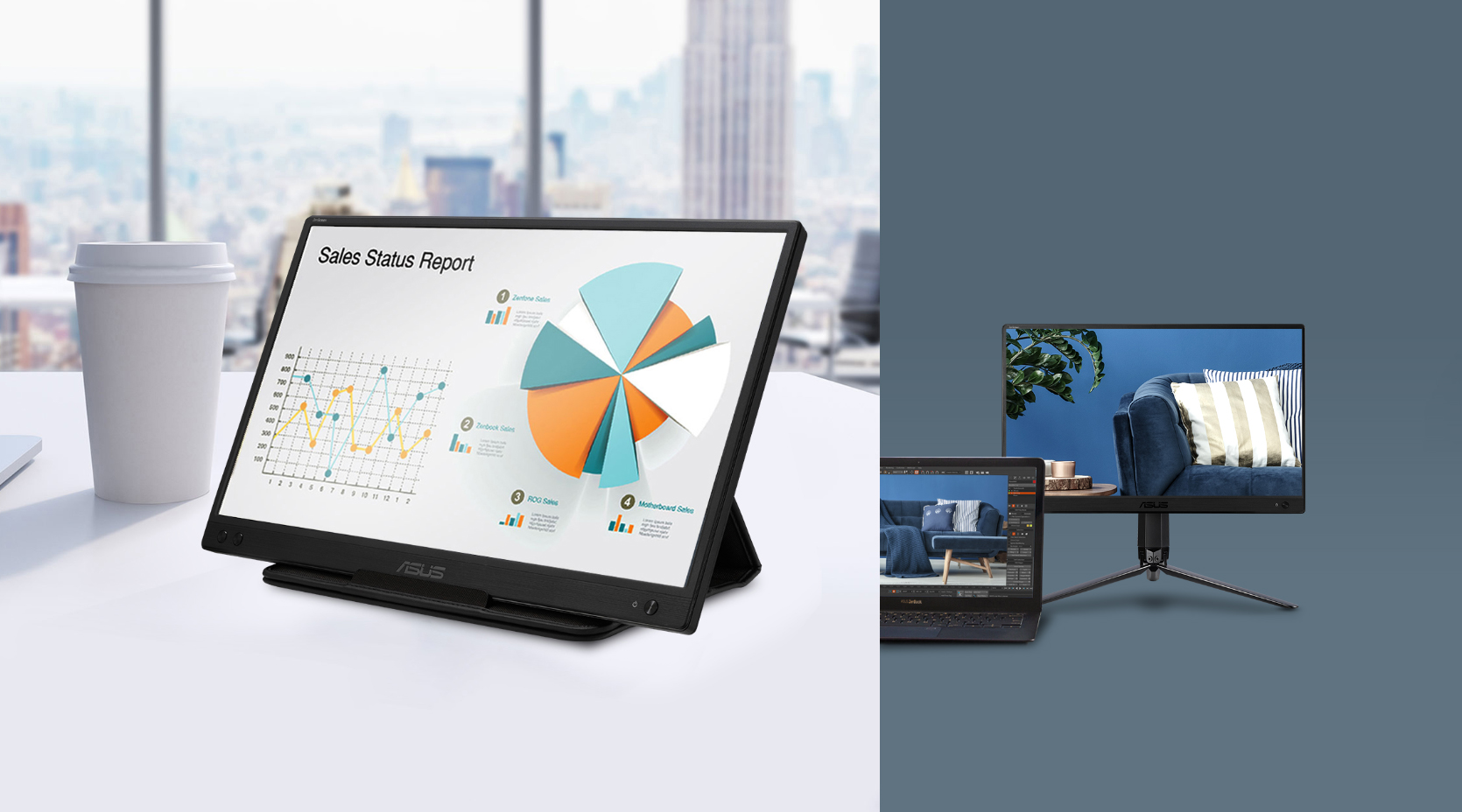 ASUS ZenScreen MB166C Portable USB Monitor in Sri Lanka | CyberDeals.lk ...