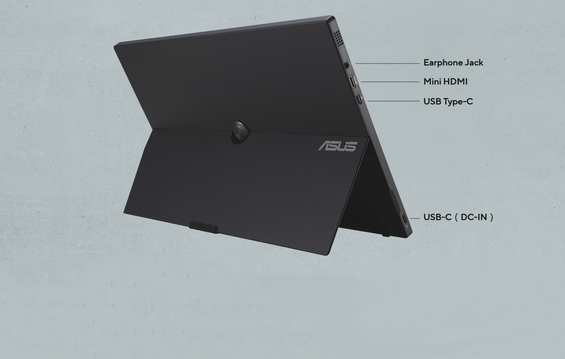 ASUS ZenScreen Go 15.6" 1080P Wireless Portable Monitor (MB16AWP ...