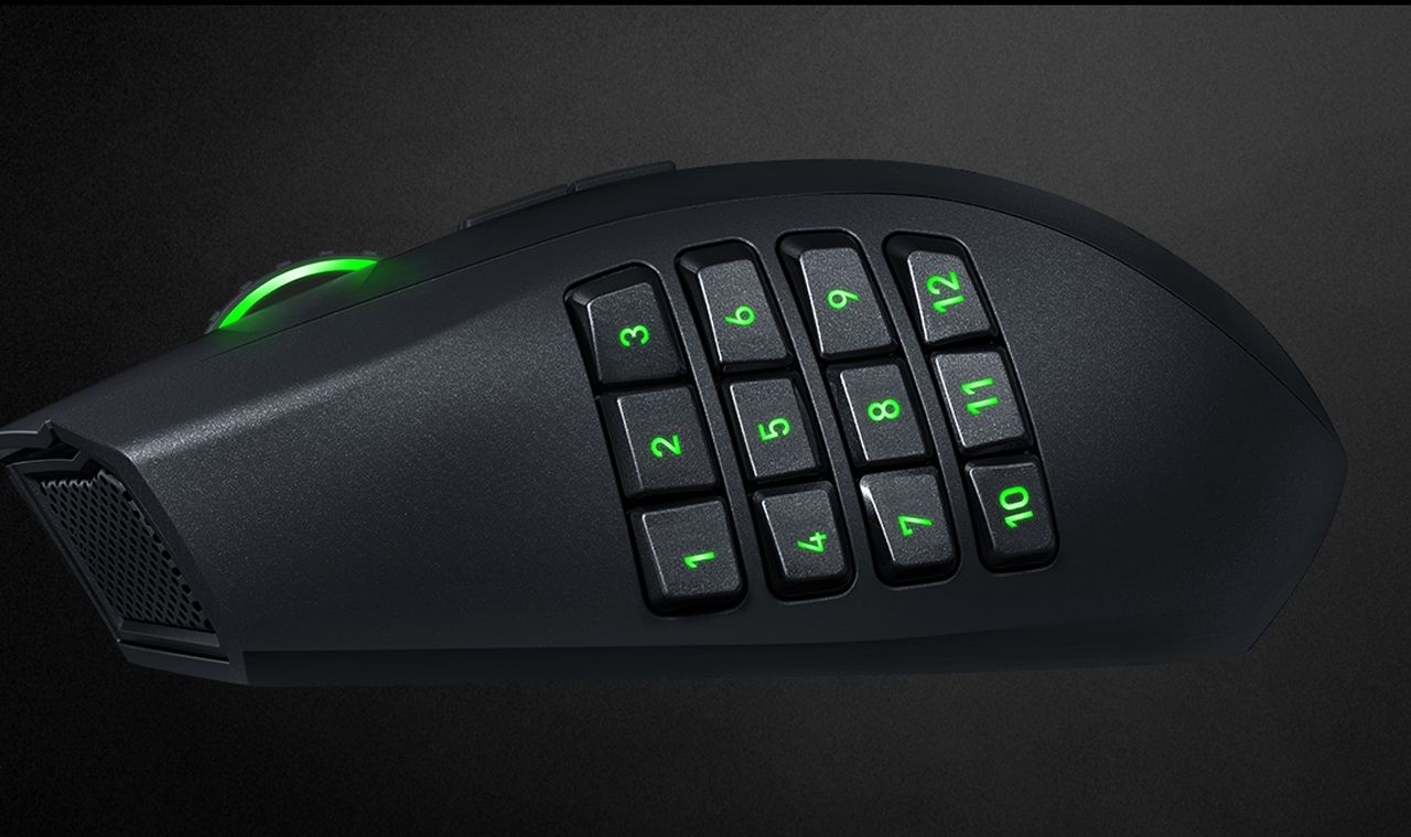 Refurbished: RAZER Naga Epic Chroma RZ01-01230100 Black Wired ...