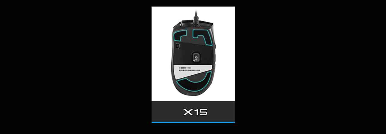 EVGA X15 MMO Gaming Mouse, 8k, Wired, Black, Customizable, 16,000 DPI ...