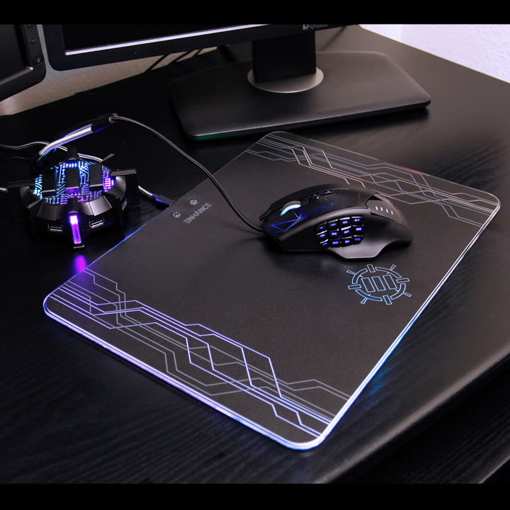 ENHANCE Theorem MOBA Gaming Mouse - 12 Programmable Buttons for MMO ...