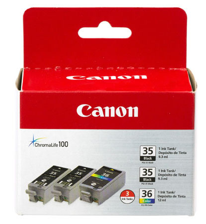 Canon PGI-35/CLI-36 Ink Cartridge - Combo Pack - Black/Color - Newegg.com