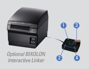 Bixolon SRP-F310 Direct Thermal Printer - Monochrome - Desktop ...
