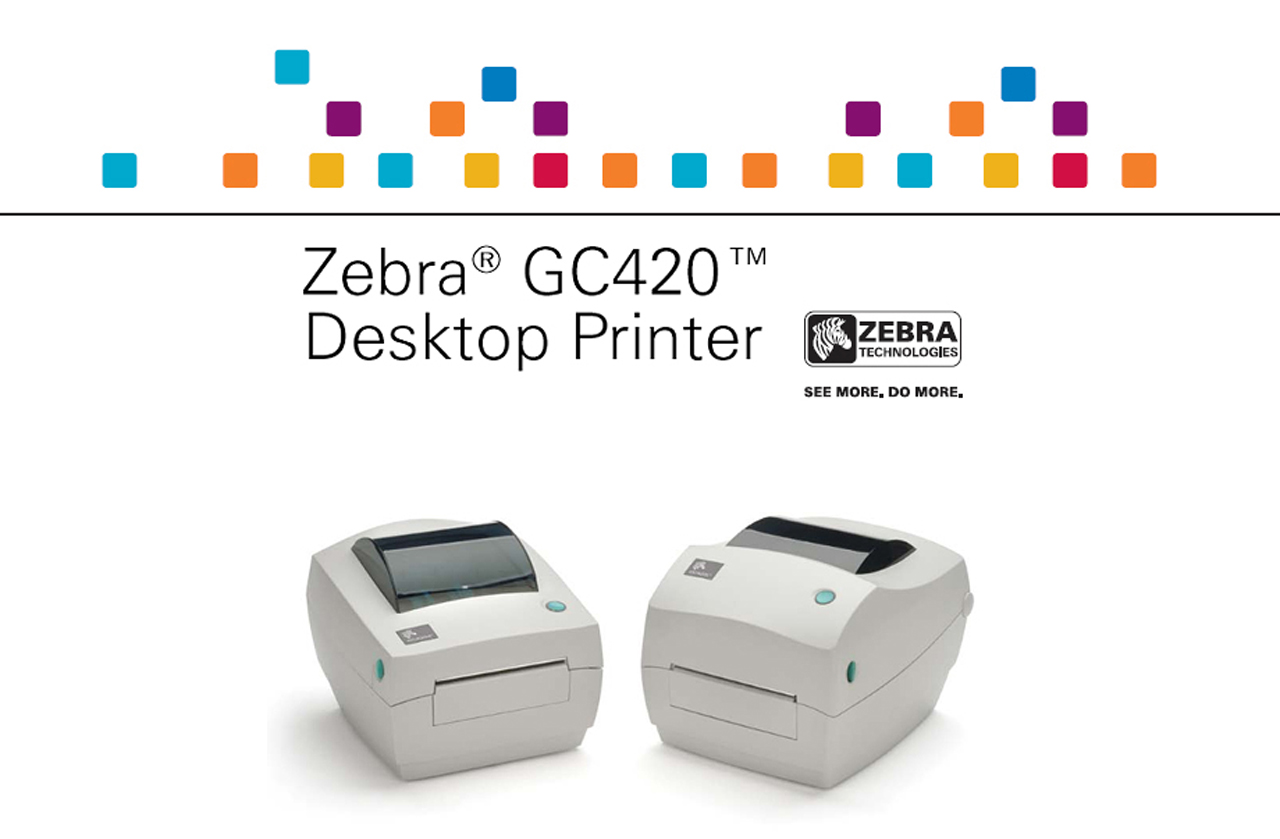 Zebra GC420t 4" Desktop Thermal Transfer Label Printer, 203 dpi, USB ...