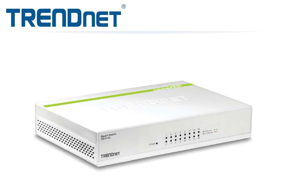 TRENDnet TEG-S16D 16-Port Gigabit GREENnet Switch - Newegg.com
