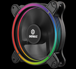 Enermax T.B RGB 120mm Case Fan with 3 in 1 Remote Controller and ...