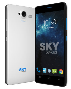 Sky Devices Platinum 5.0W, 5", 512MB/4GB, Unlocked Cell phone, White ...
