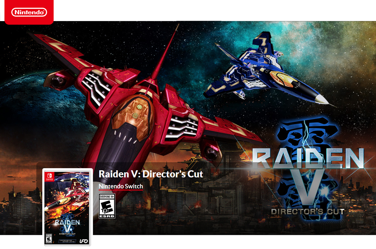 Raiden V: Directors Cut Limited Edition - Nintendo Switch - Newegg.ca