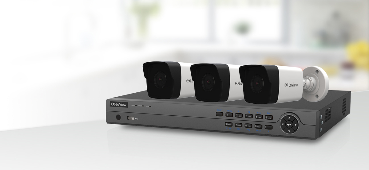 LaView 4MP 2688 x 1520P Full PoE IP Camera Security System, 16-channel ...