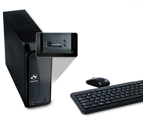 Refurbished: Gateway Desktop PC SX2110G-UW318 (DT.GDYAA.002) AMD Dual ...