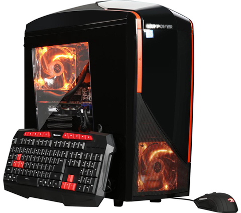 iBUYPOWER Desktop PC NE4101Fi Intel Core i7 7th Gen 7700K (4.20GHz) 8GB ...