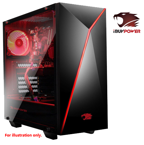 iBUYPOWER Desktop PC NE3102Si Intel Core i7 7th Gen 7700K (4.20GHz) 8GB ...