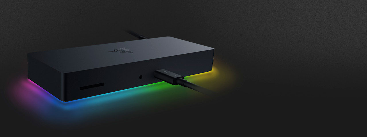 Razer Thunderbolt 4 Dock: Thunderbolt 4 Certified - 10 Ports in One ...