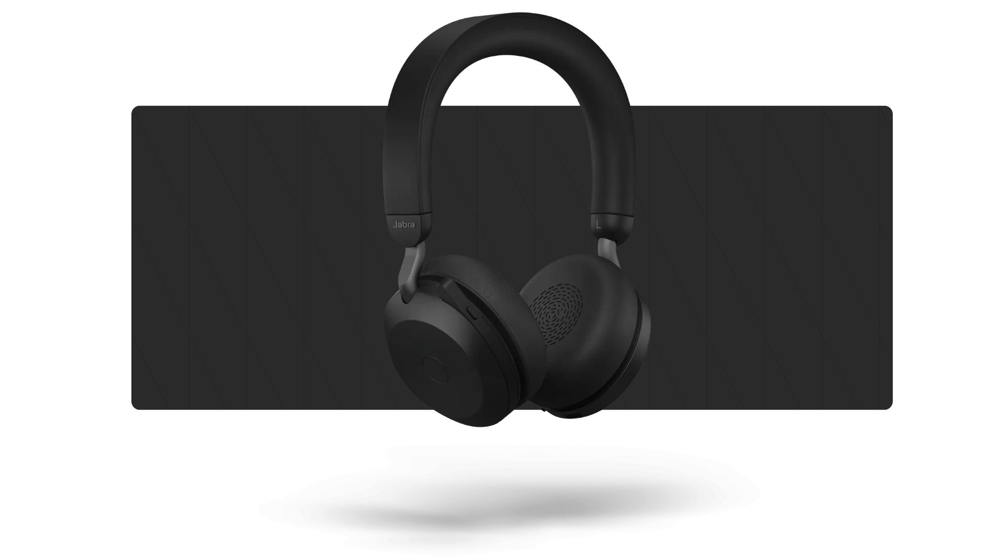 Jabra Evolve2 75 PC Wireless Headset with 8-Microphone Technology ...