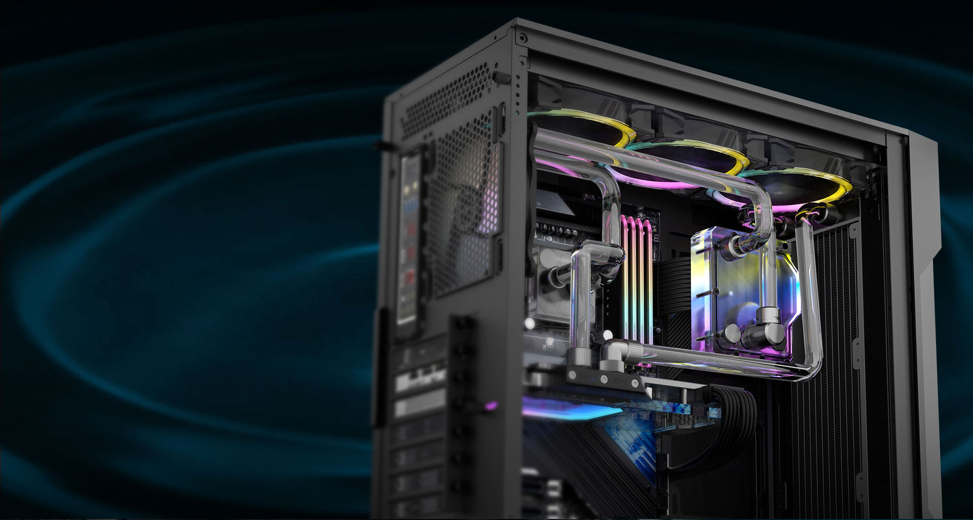 ANTEC AX Series AX90 Mid-Tower ATX Gaming Case, High-Airflow Mesh Front ...