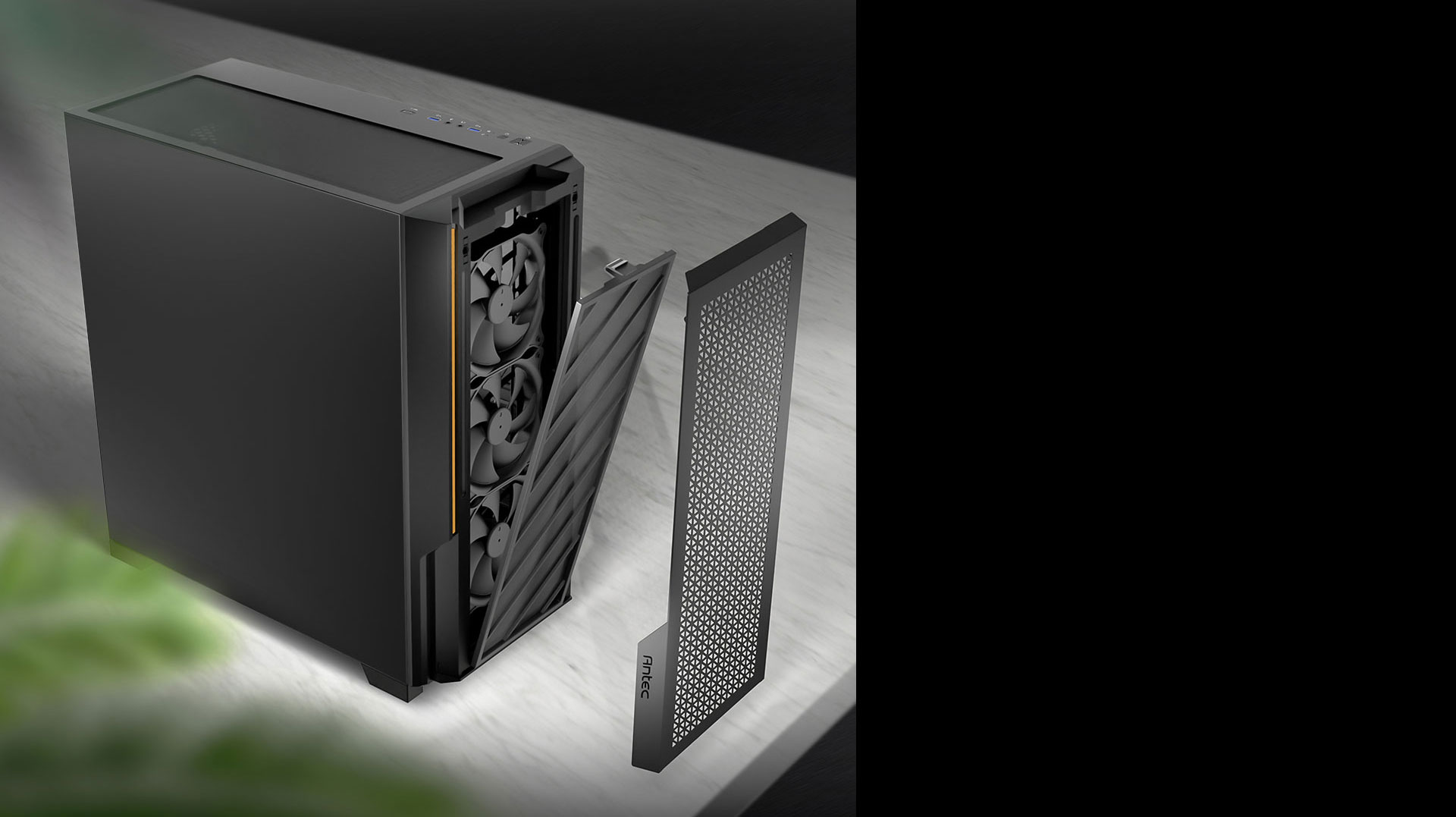 Antec Performance Series P20CE, Massive Metal Mesh Front Panel, 3 x ...