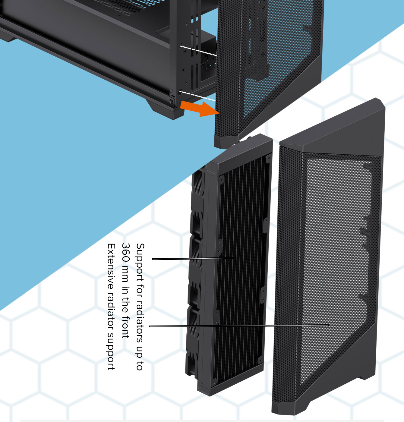 Gamemax Destroyer MB Black USB3.0 Tempered Glass Micro ATX Tower Gaming ...