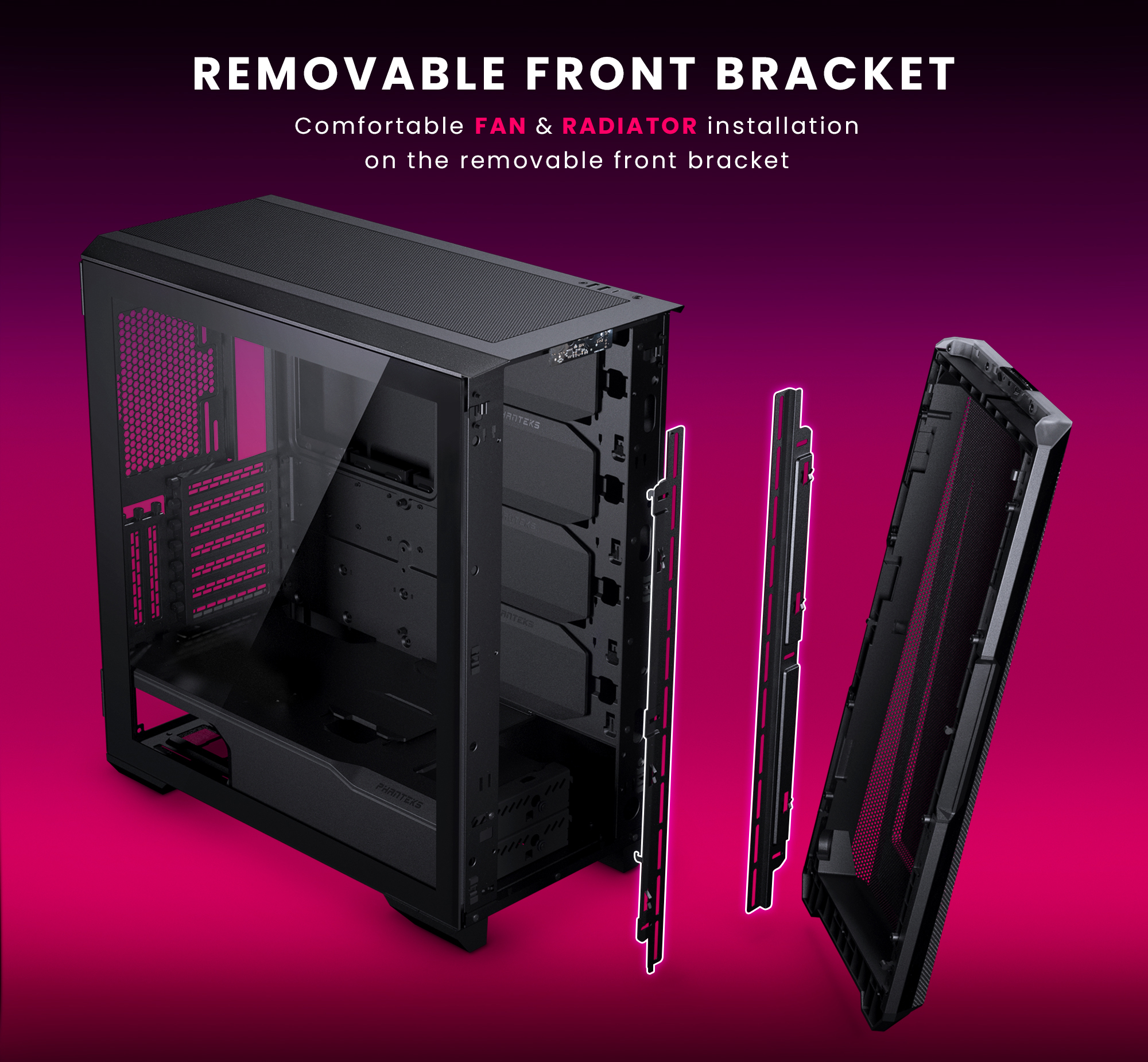 Phanteks Eclipse G500A D-RGB Fanless Edition, High Performance Mid ...