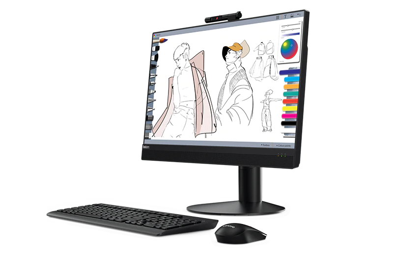 Lenovo ThinkCentre M920z 10S60042US All-in-One Computer Core i5 i5-9400 ...