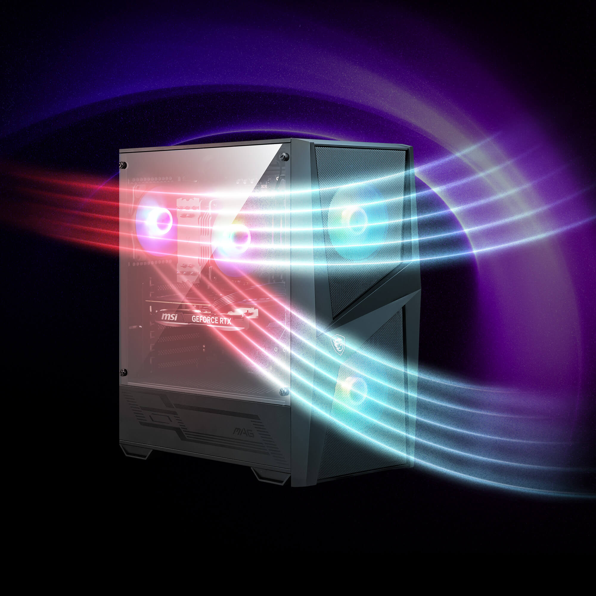 MSI Gaming Desktop Codex R 13NUC5-067US Intel Core i5 13th Gen 13400F ...