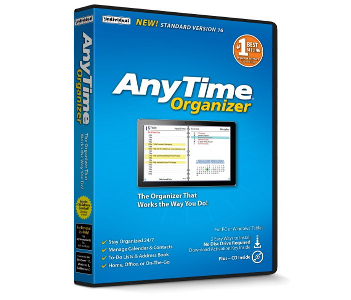 Individual Software AnyTime Organizer Standard 16 - Download - Newegg.com