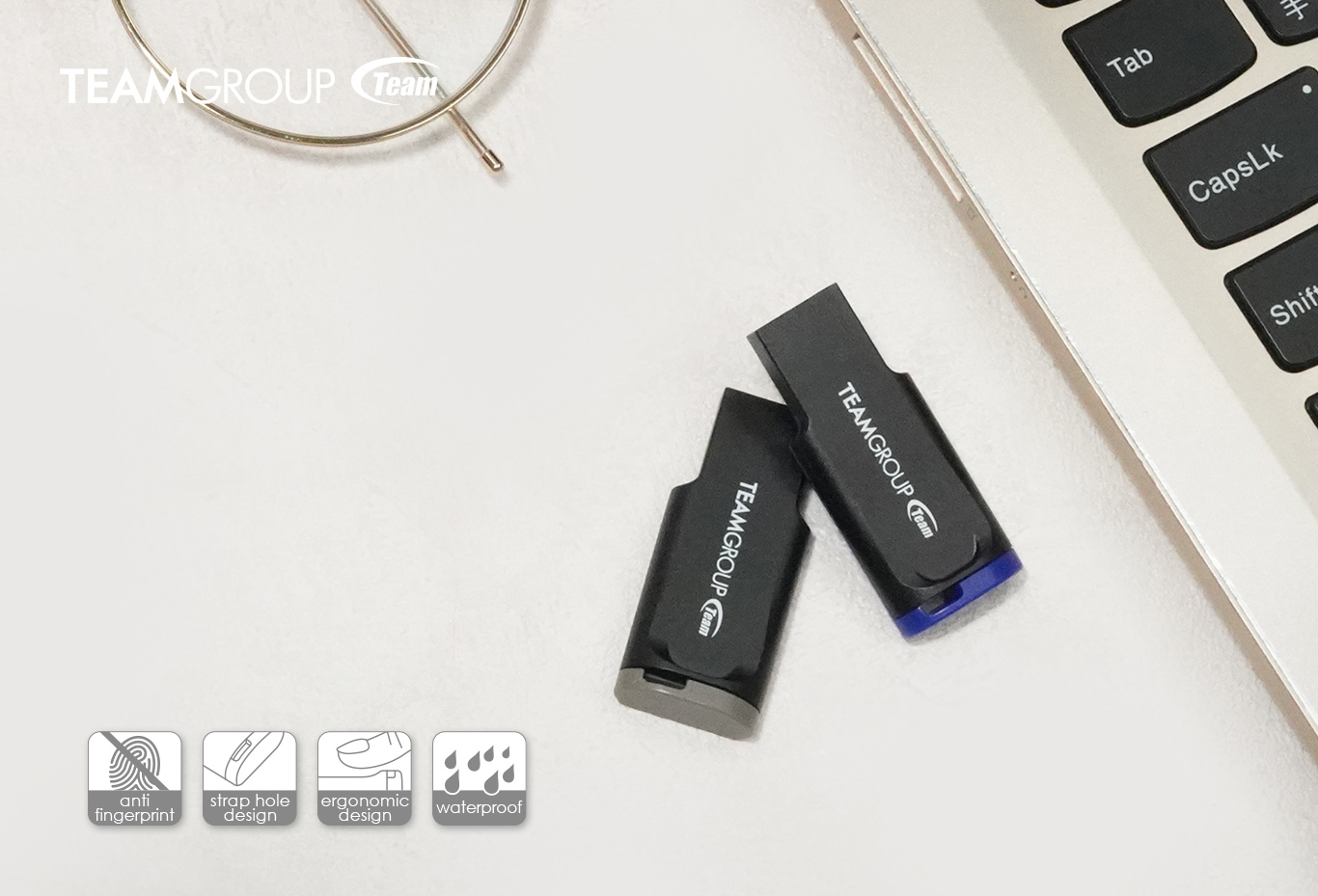 NeweggBusiness - Team Group 16GB C221 USB 2.0 Flash Drive (TC22116GN01)