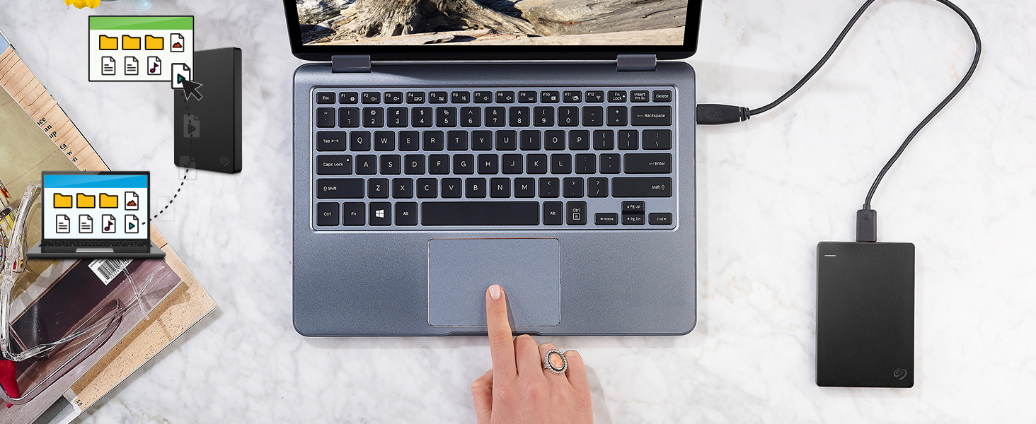 Seagate Portable 5TB External Hard Drive HDD Slim - USB 3.0 - Newegg.com