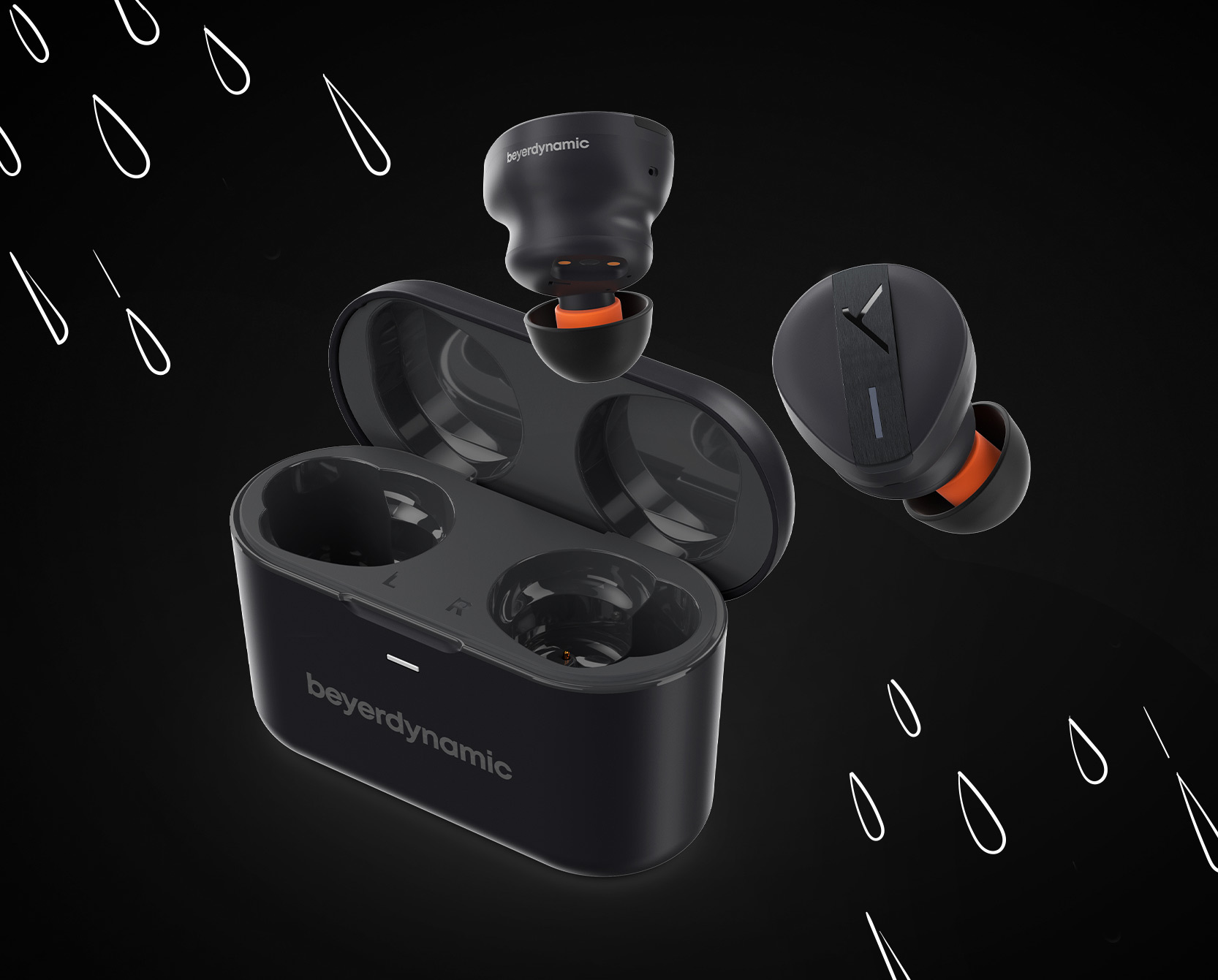 Beyerdynamic Grey FREE BYRD True Wireless Bluetooth In-ear Headphones ...