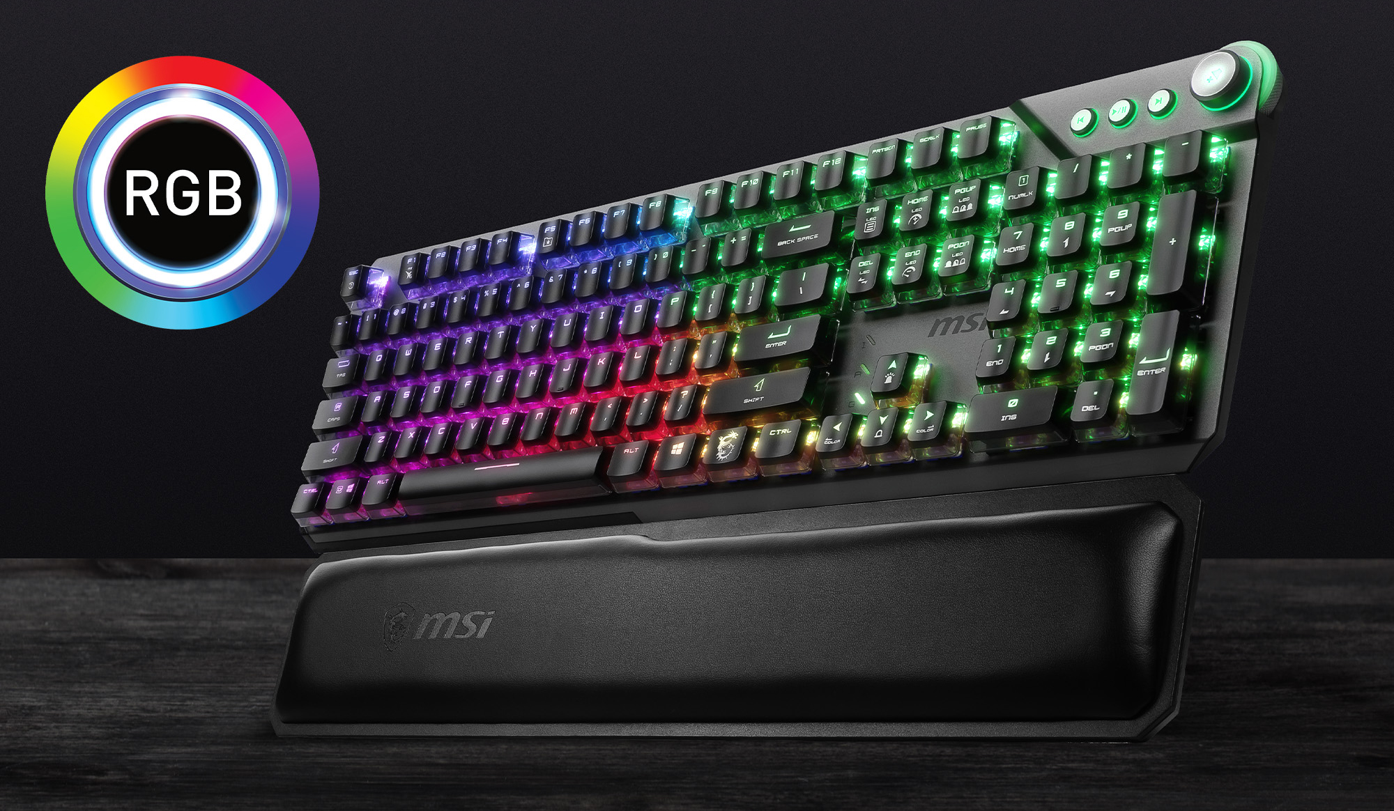 MSI VIGOR GK71 SONIC – BLUE SWITCHES Gaming Keyboard - Newegg.com