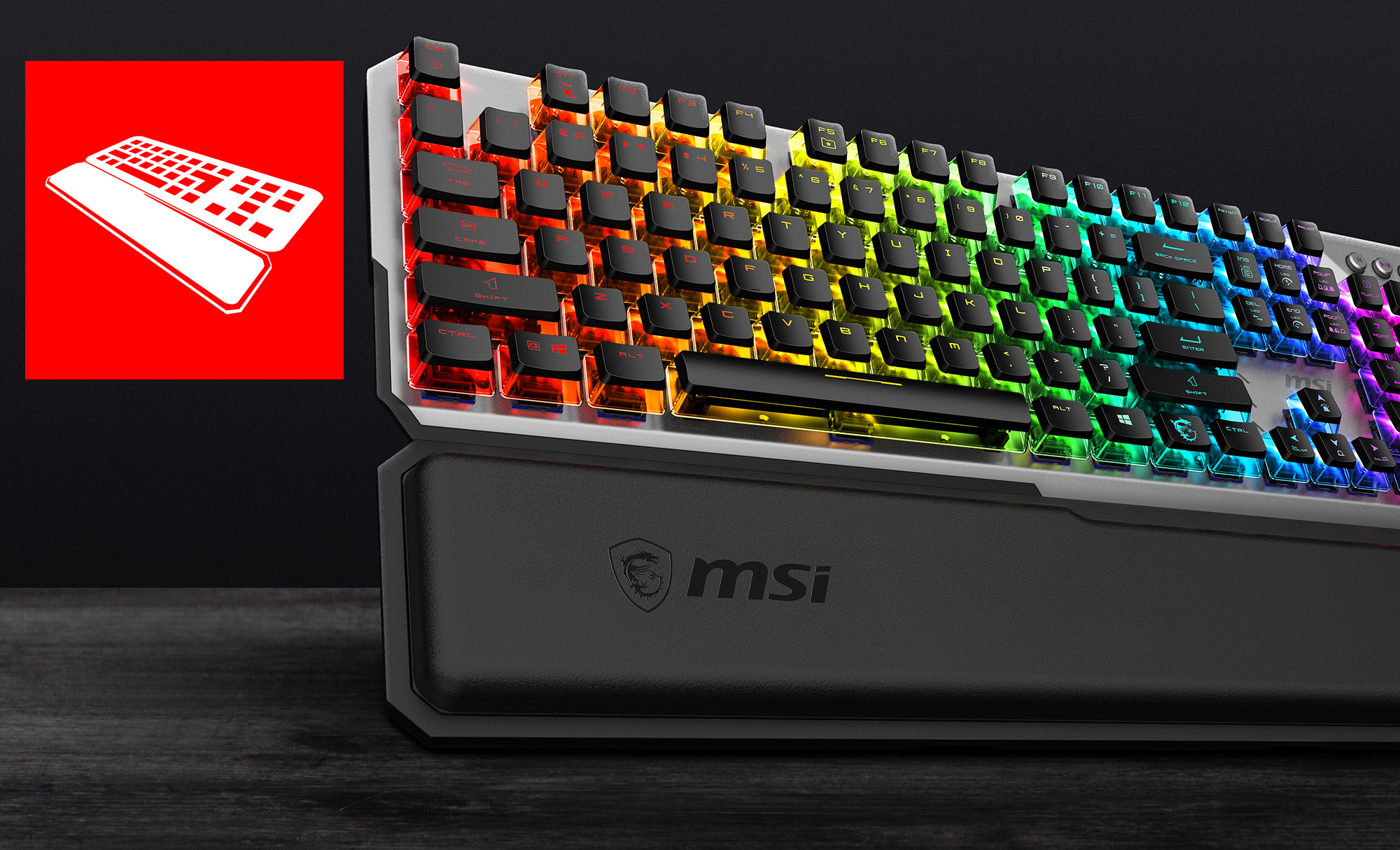 MSI VIGOR GK71 SONIC – BLUE SWITCHES Gaming Keyboard - Newegg.com